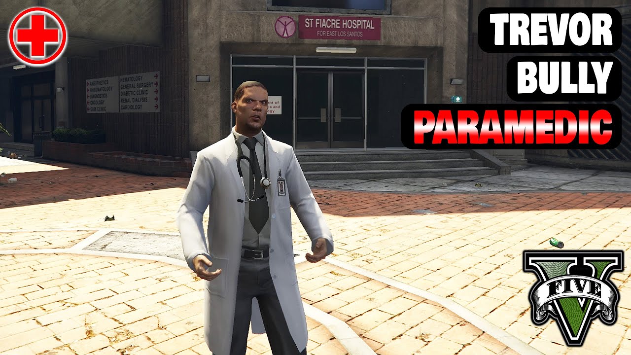 Trevor Bully Paramedic Part 2 - GTA V - YouTube