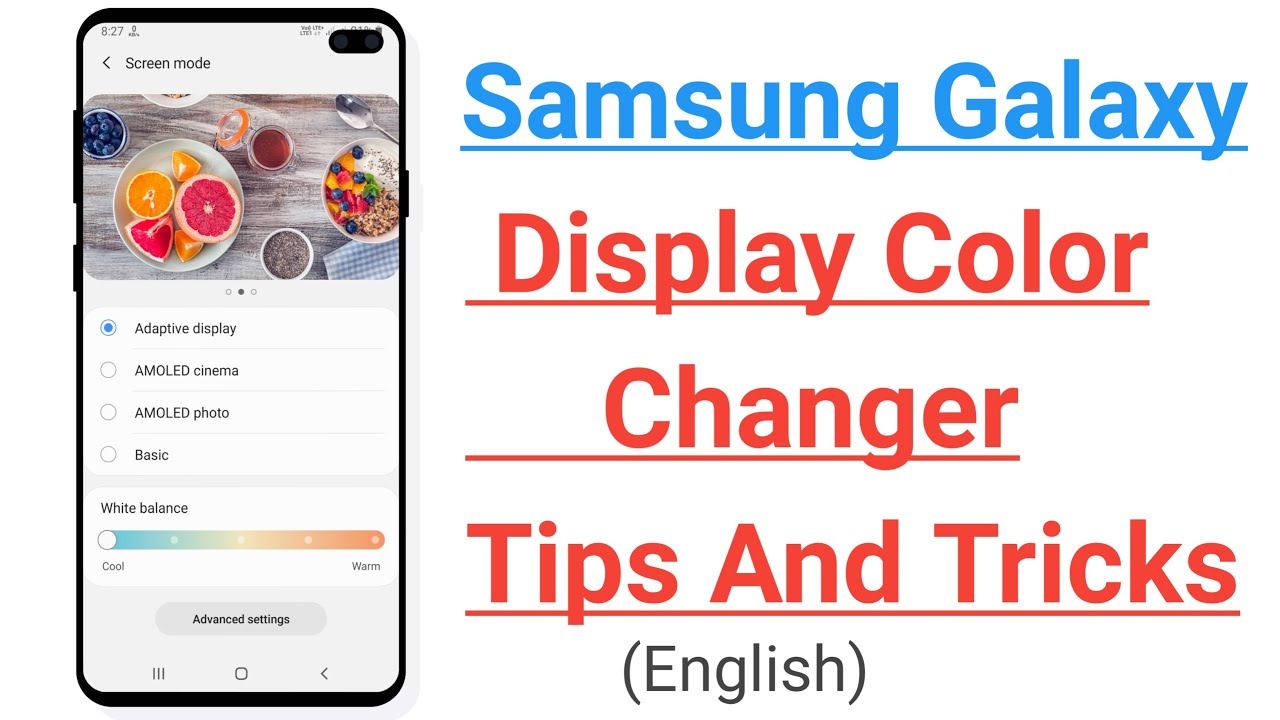 Samsung Galaxy Display Color Changer Tips And Tricks Hidden Update ...