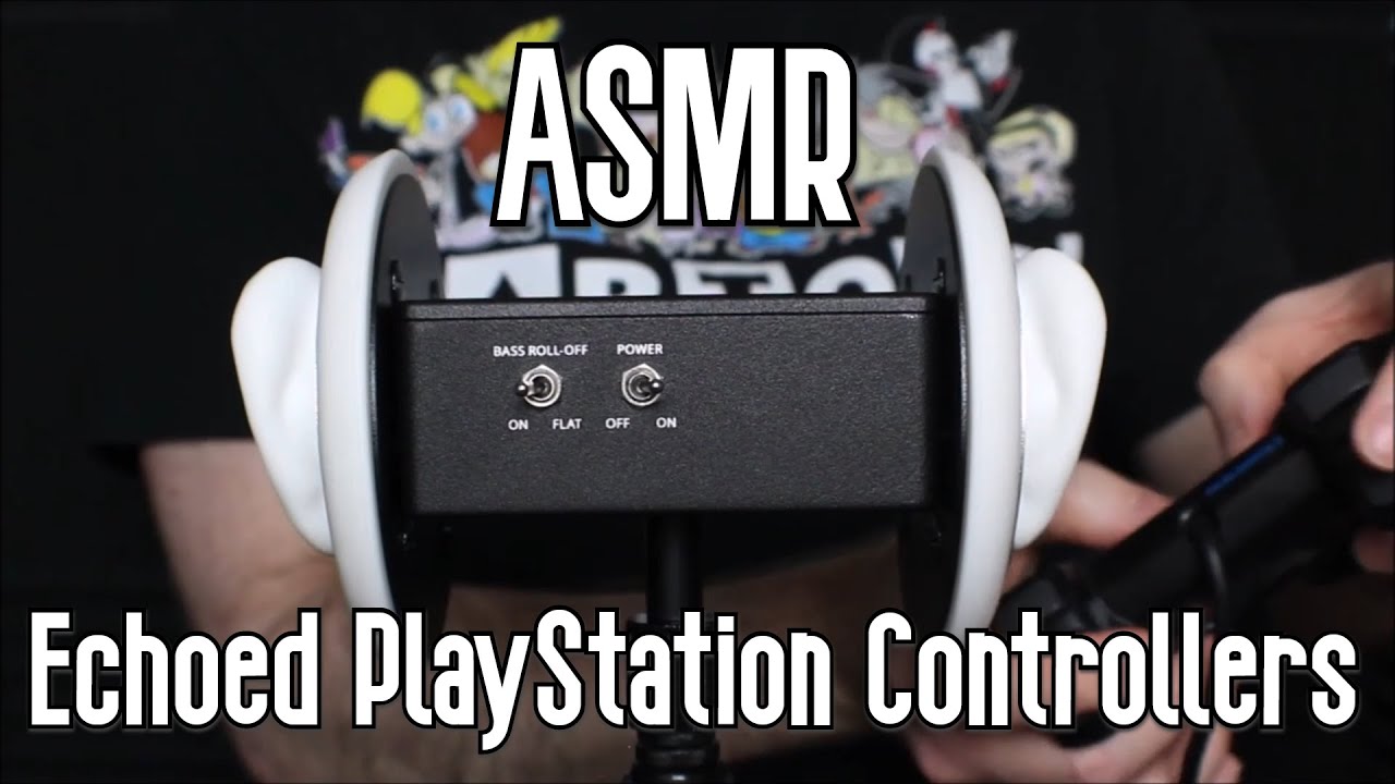 ASMR: PlayStation Controller Sounds w/ Echo Effect - YouTube