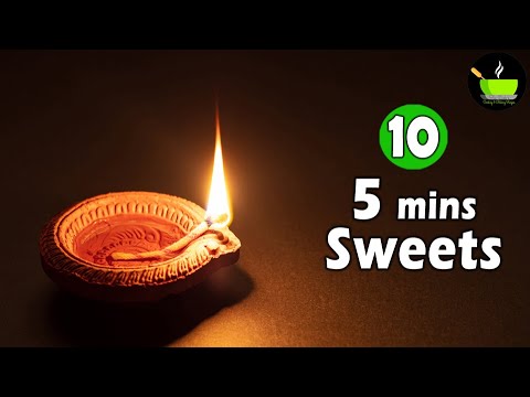 Ultimate and Instant 5 Minute Indian Sweets Recipes - YouTube