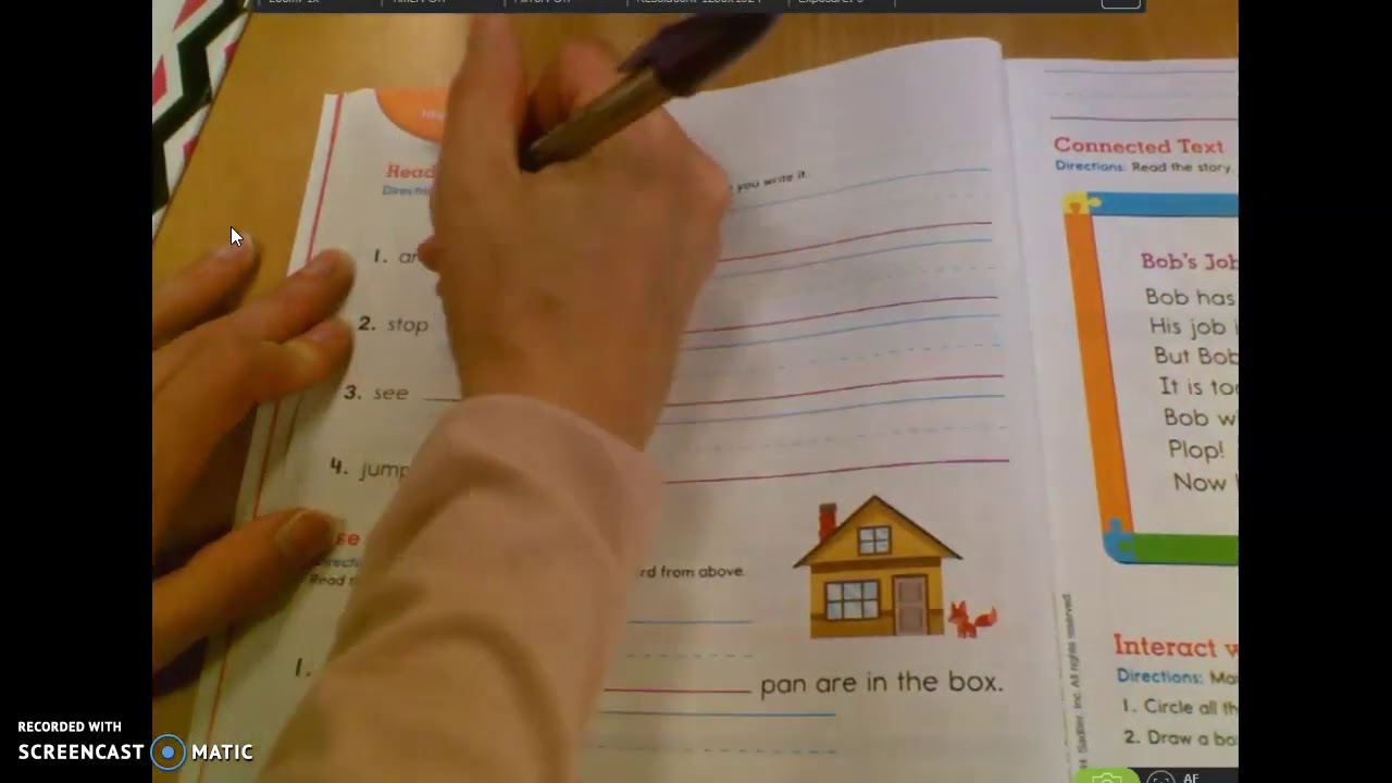 Simple Solutions Lesson #15 and Phonics pages 37-38 - YouTube