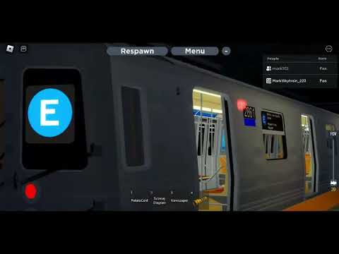 pta subway r68 e train ariving and departing my last video till spring ...