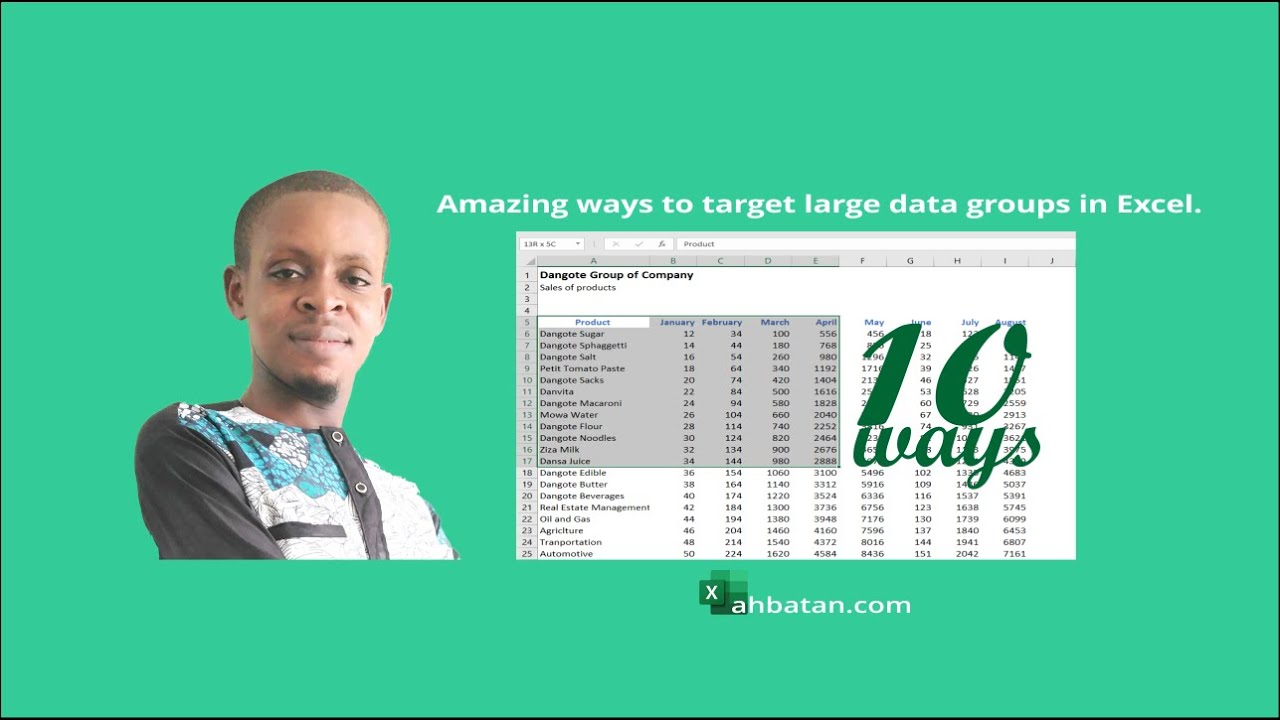 Targeting Large Data Groups In Excel YouTube Targeting Large Data Groups In Excel YouTube