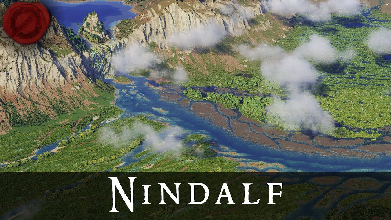 Minecraft Middle Earth - Nindalf & The Entwash - Cinematic Showcase ...