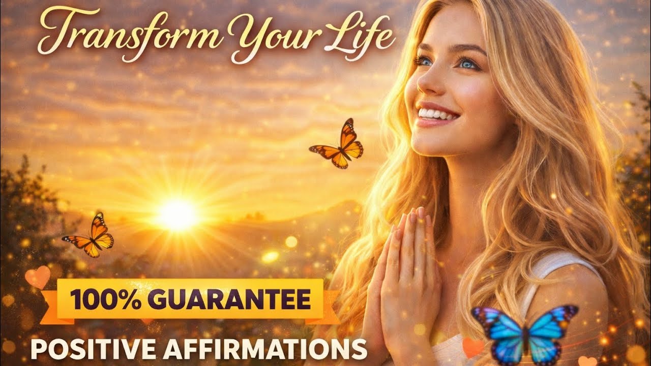Morning Positive Affirmations for Success, Health & Wealth | transform ...