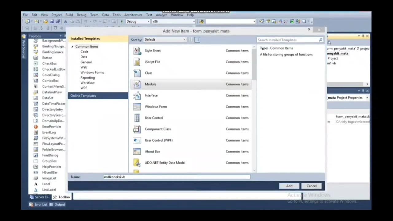 metode sistem pakar dengan menggunakan visual studio 2010/VB net - YouTube