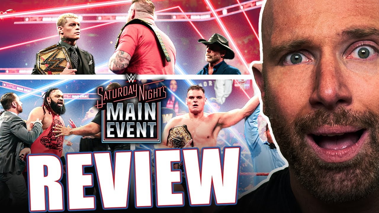 My Honest Reaction To WWE Saturday Night's Main Event (REVIEW) - YouTube