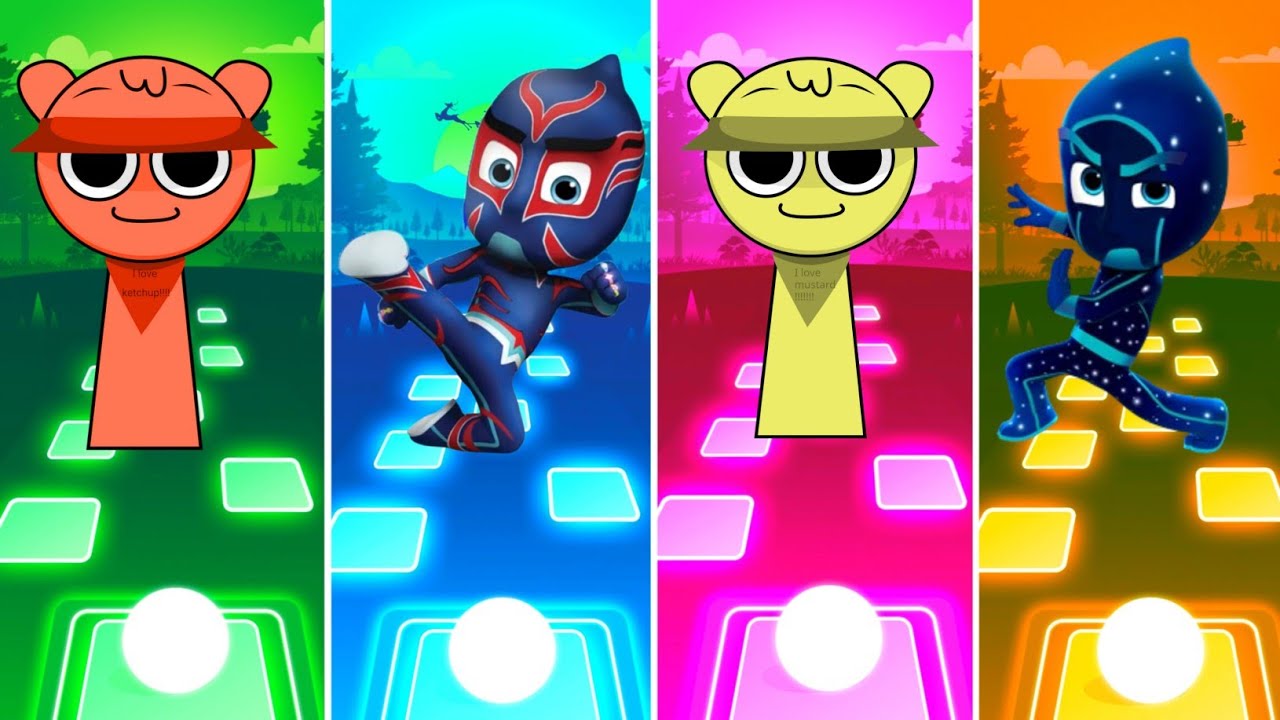 Spurnki Incredibox Music 🆚 Pj masks Catboy 🆚 Sprunki Sky 🆚 Pj masks ...