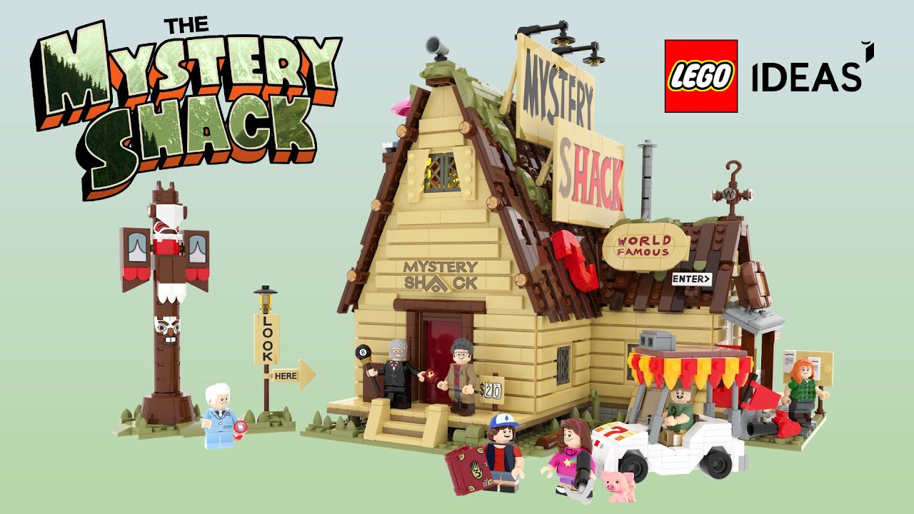 LEGO Gravity Falls: The Mystery Shack IDEAS Project! | Support Now ...