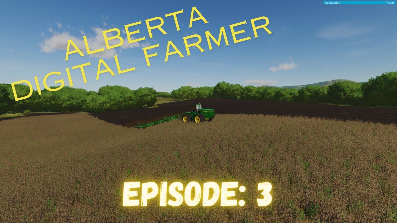 Time for Custom Plowing in Farming Simulator 22 | The Alberta Digital ...