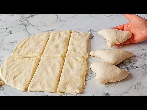 📣YILLARCA BOŞA UĞRAŞMIŞİZ SU,YOĞURT VE MAYA İLE BİR TEPSİ ÇITIR UFALANAN KOLAY EL AÇMASI BÖREK TARİF