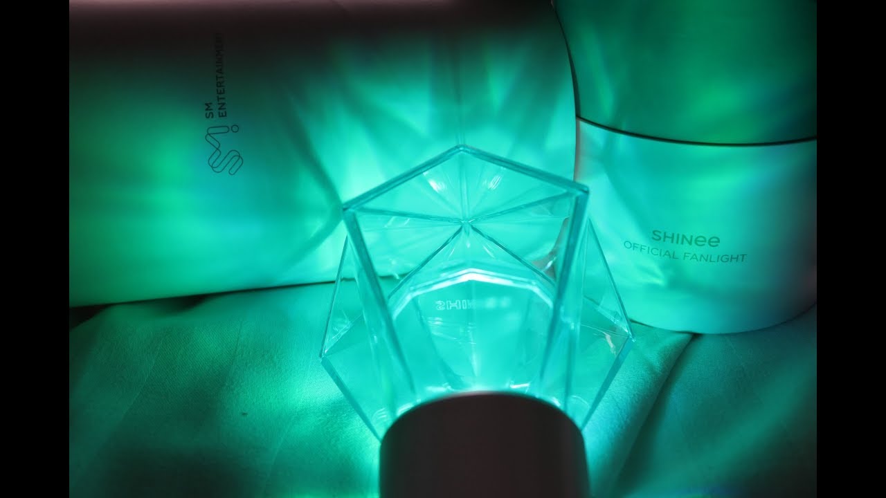 [ASMR] SHINee lightstick “SHATING STAR” [UNBOXING] - YouTube