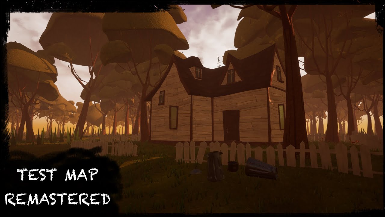 HELLO NEIGHBOR MOD KIT - TEST MAP REMASTERED - YouTube