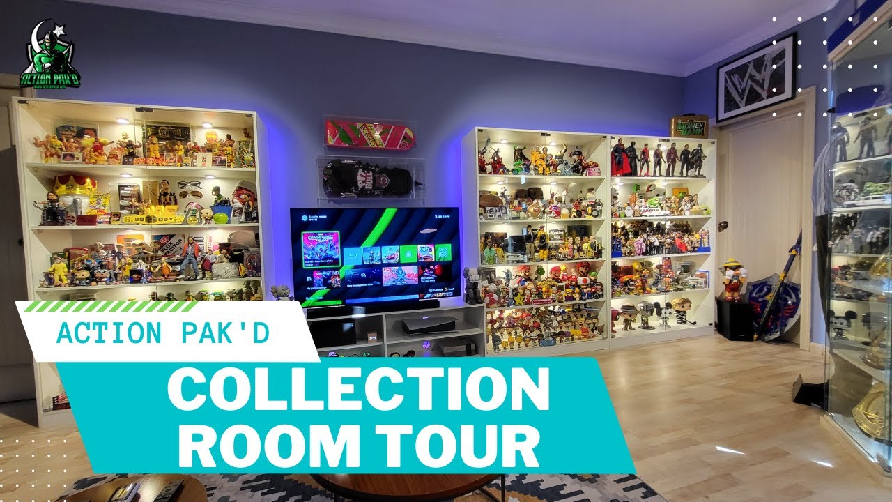 Massive Collection Room Tour - Toys, figures, autographs, memorabilia ...
