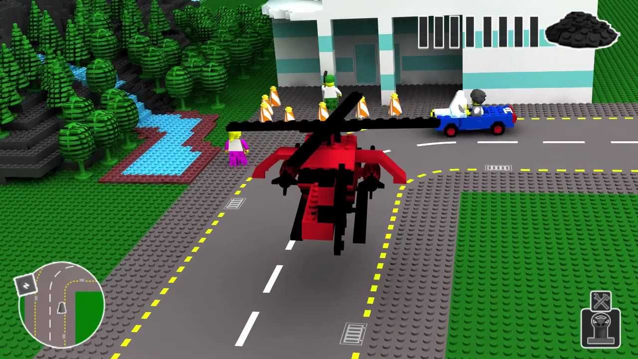 LEGO sandbox video game - YouTube