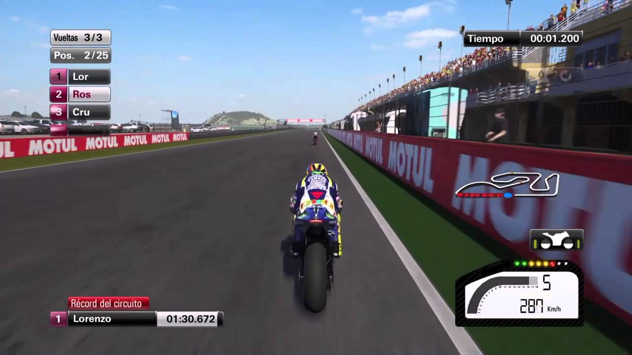 VALENTINO ROSSI MOTOGP 15 CHESTE RACE FORZA VALE 46 - YouTube
