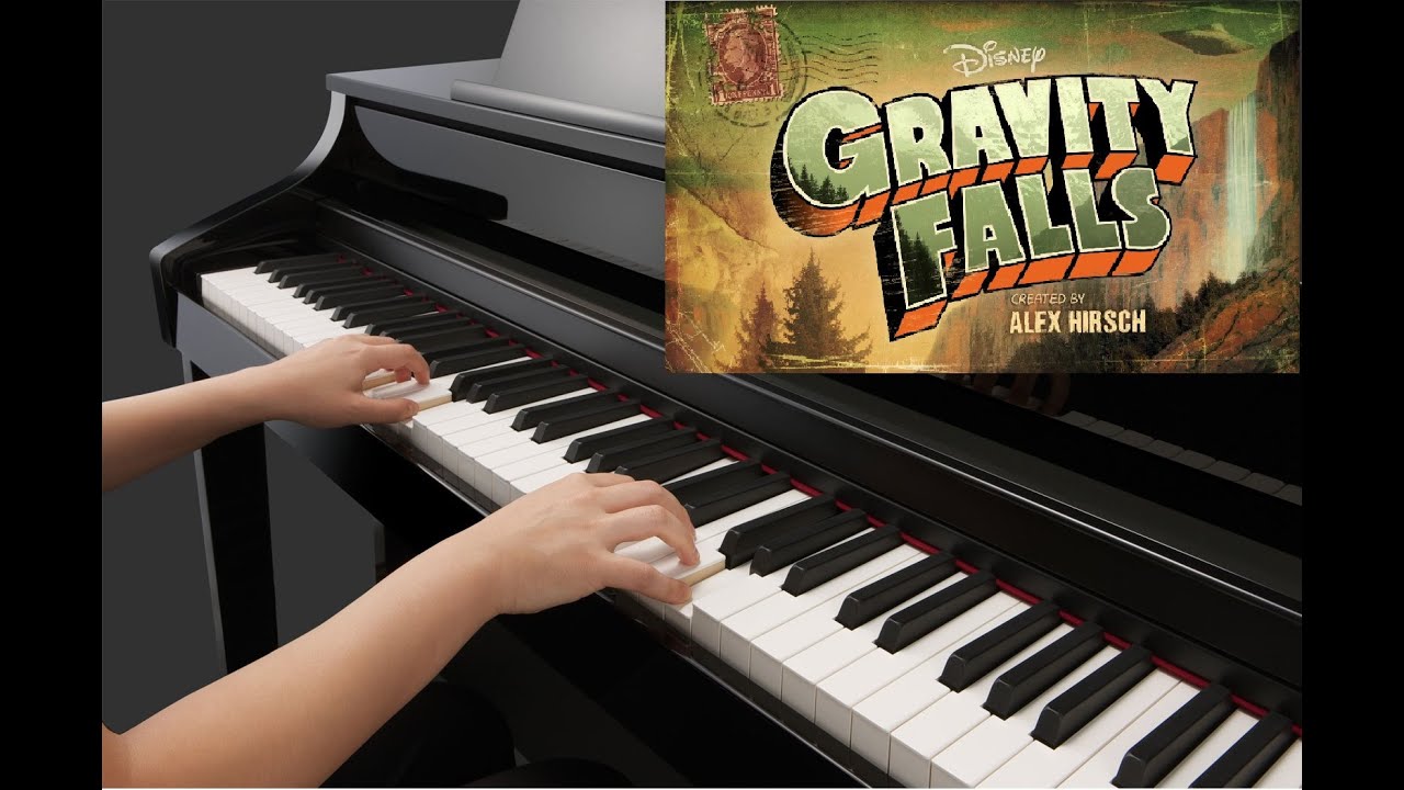 How to Play Gravity Falls Theme Song (Easy) - YouTube