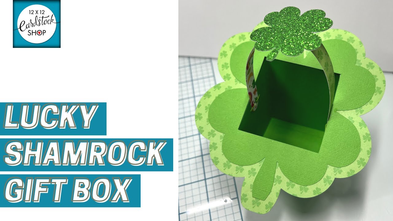 Lucky Shamrock Gift Box - St. Patrick's Day Craft - YouTube