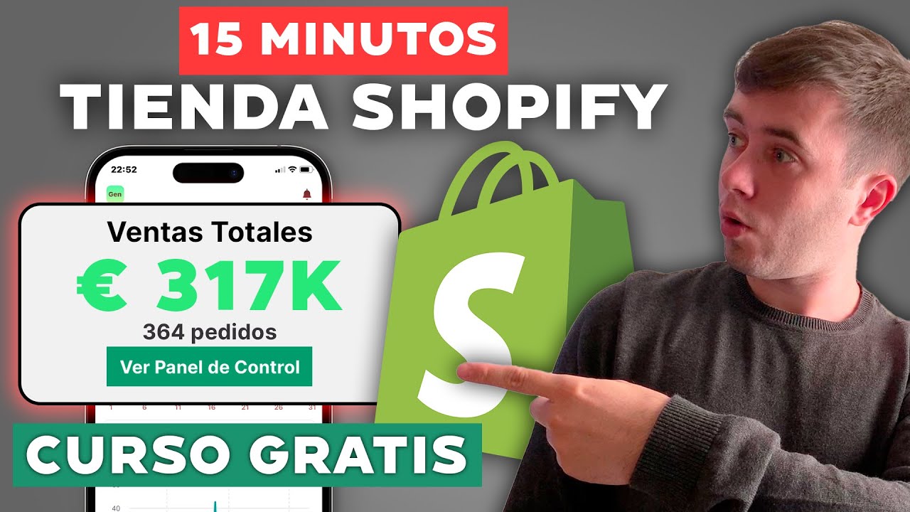 Cómo Crear una Tienda de Shopify en 2024 (PASO A PASO) - YouTube