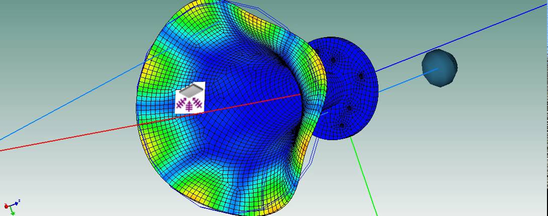 acoustically excited resonance of the horn walls by diffusion acoustic ...