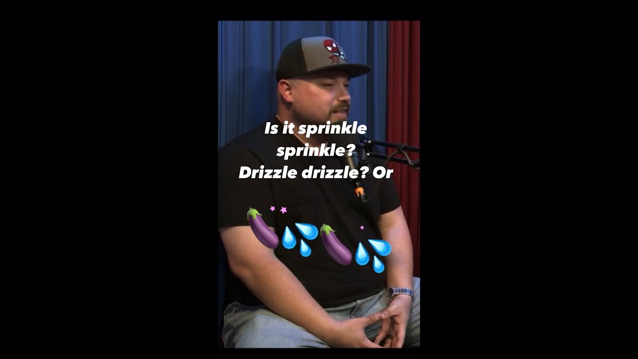 Is it sprinkle sprinkle? Drizzle drizzle or… - YouTube