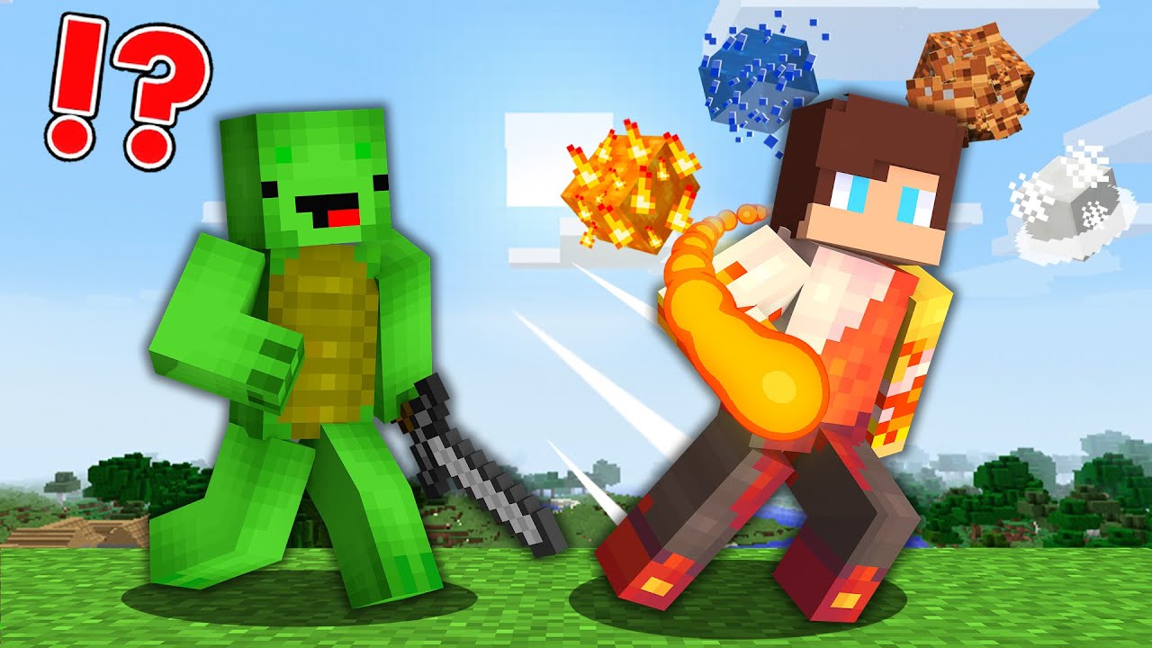 AVATAR Speedrunner VS Hunter in Minecraft! - Maizen JJ and Mikey - YouTube