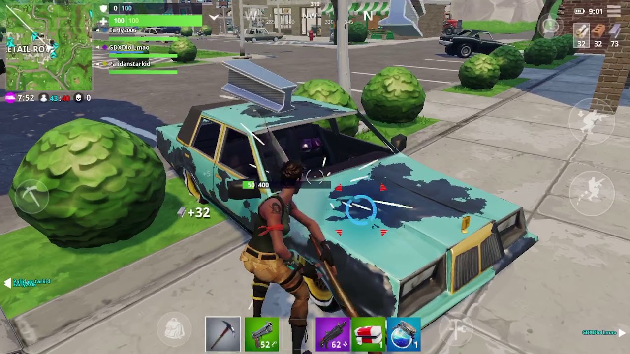 My first fortnite gameplay (FAIL) - YouTube