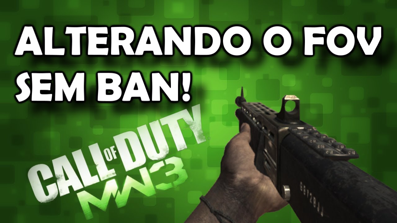 MW3 Tutorial: Como alterar o FOV sem BAN! - YouTube