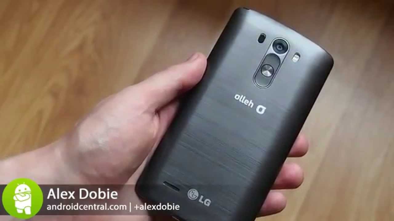 LG G3 rear buttons - YouTube