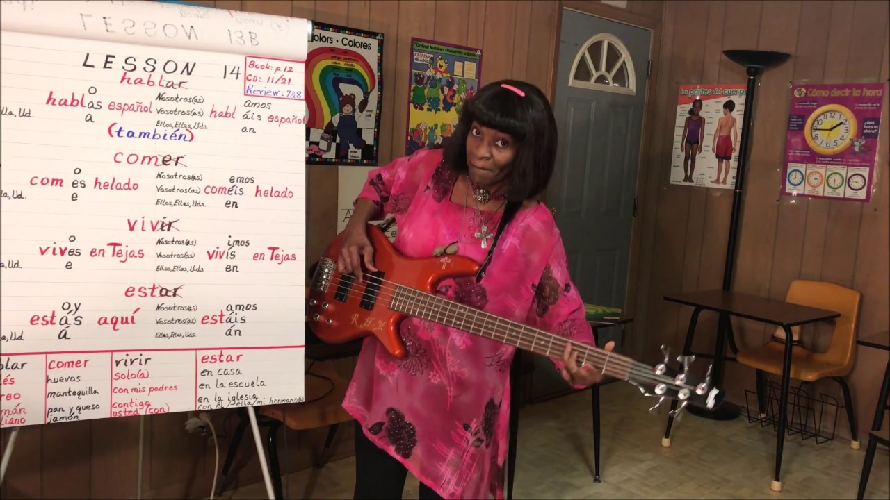 Sing Your Way into Speaking Spanish: (Conjugated Present Tense Verbs ...