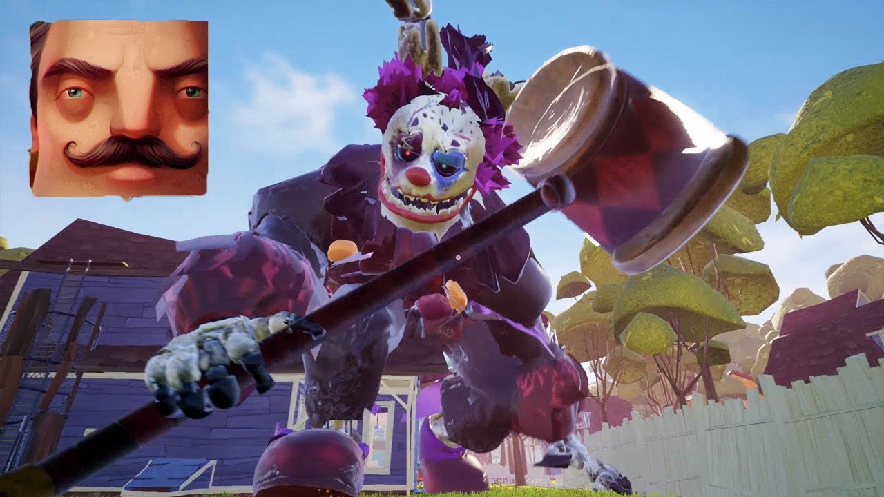 Hello Neighbor - My New Neighbor Big Clown Springtrap (FNAF AR) Act 1 ...