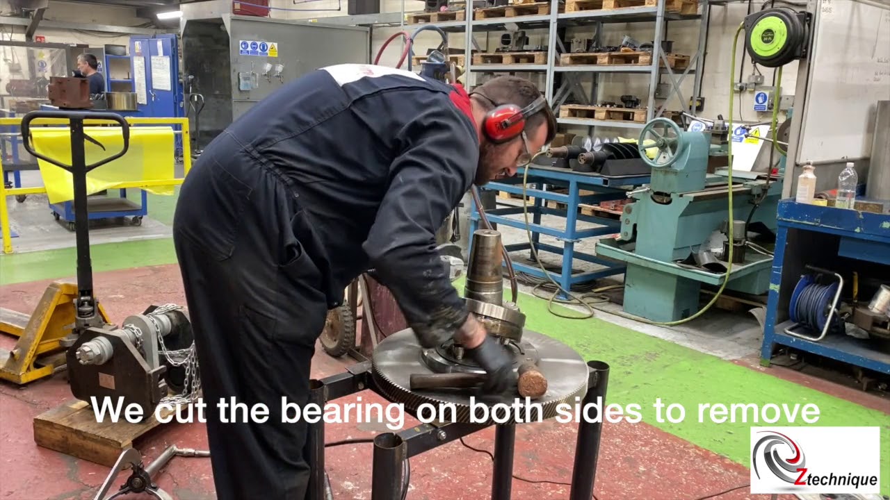 Atlas Copco ZR5 overhaul gearbox Ztechnique.co.uk - YouTube
