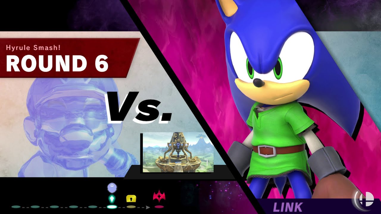 Shadow Mario (Young Link) vs SSBU Classic Mode 9.9 Difficulty -By ...