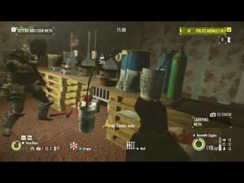 Payday 2 how to cook meth and fail. - YouTube