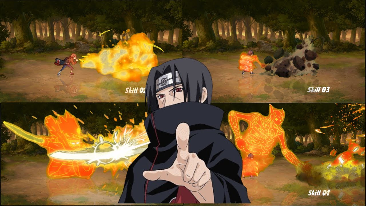 火影戰記 | Naruto Senki | Sprite Itachi Akatsuki Hd | Free Download - YouTube