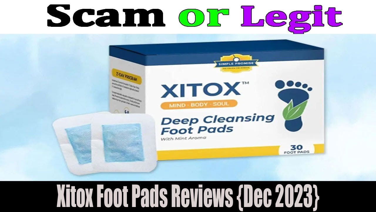Xitox Foot Pads Reviews (Dec 2023) Is This Scam Or Legit | Watch Now ...