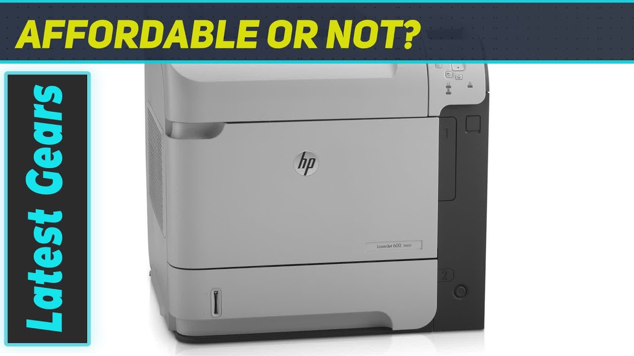 HP LaserJet Enterprise 600 M601dn: Top Monochrome Printer for Business ...