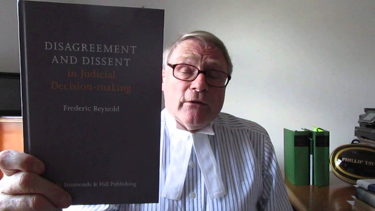 Disagreement and Dissent in Judicial Decision-making short clip - YouTube