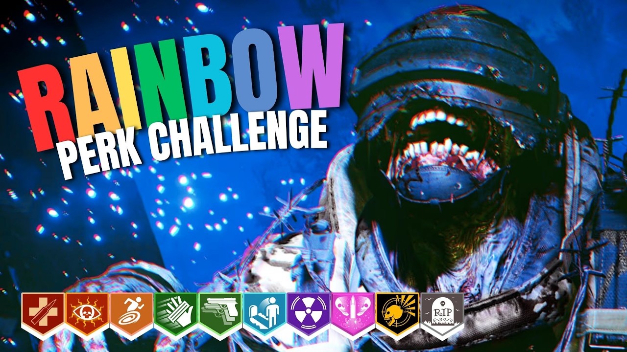 ¡RAINBOW PERK CHALLENGE en DIE MASCHINE! 🌈 - YouTube