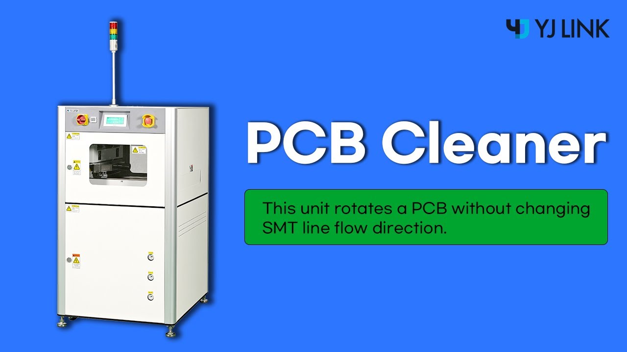 [YJ LINK] PCB Cleaner - YouTube