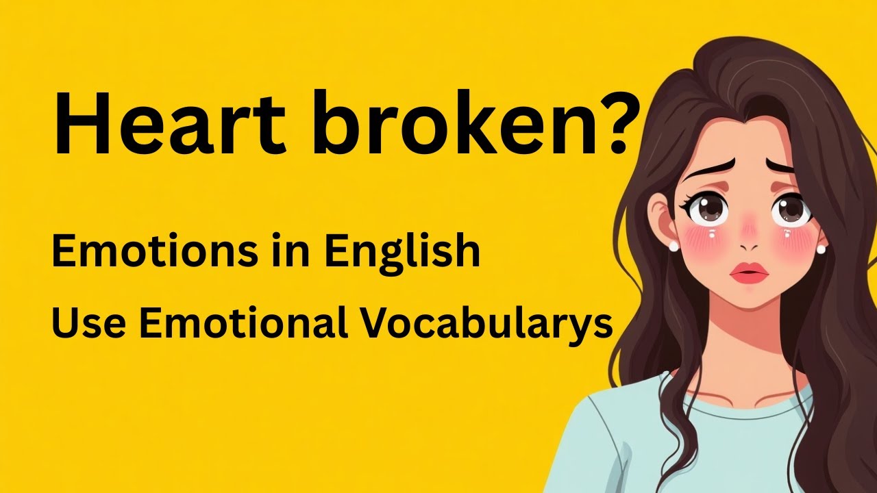 10 Emotional English Words Shadowing practice | Slow English podcast ...
