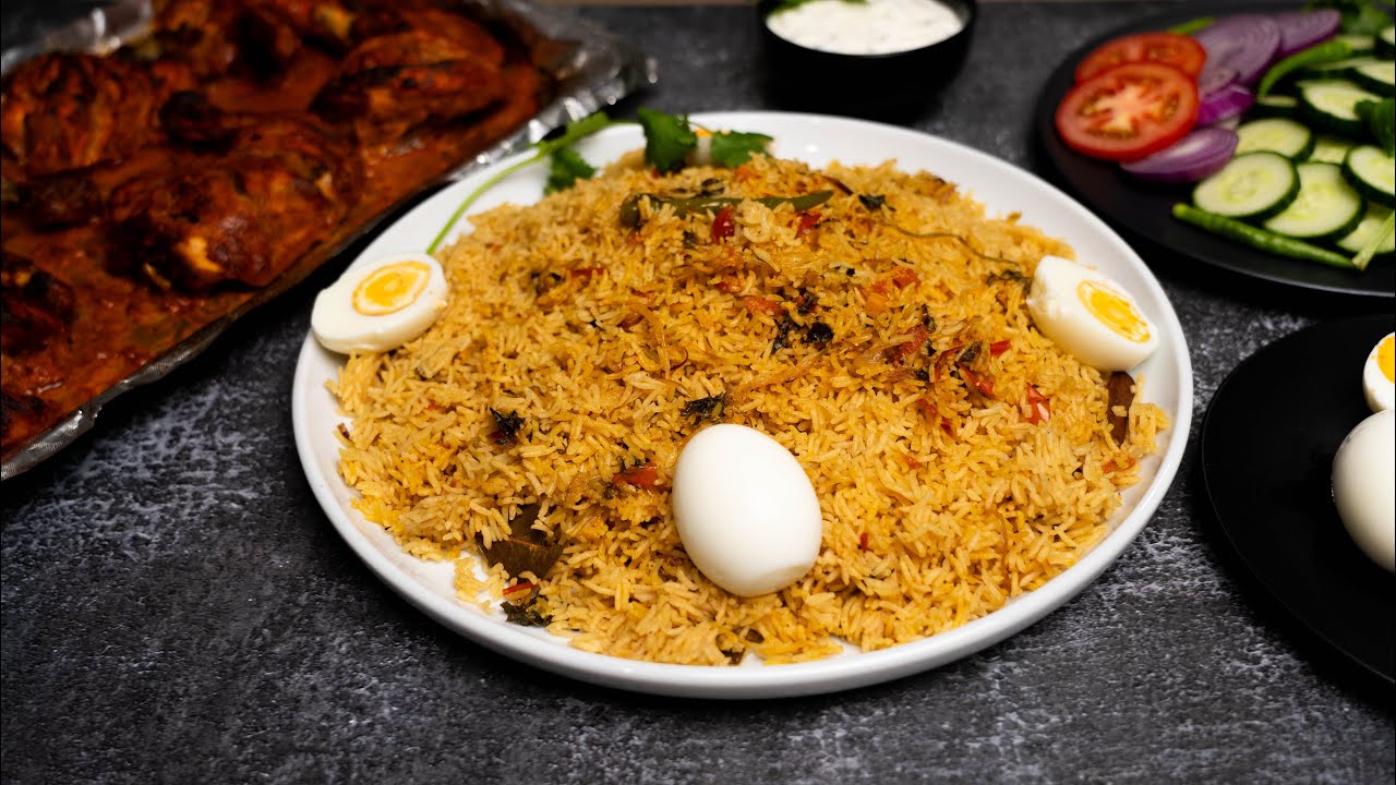 Microwave Plain Biriyani Rice | Easy Indian Flavored Rice Recipe - YouTube