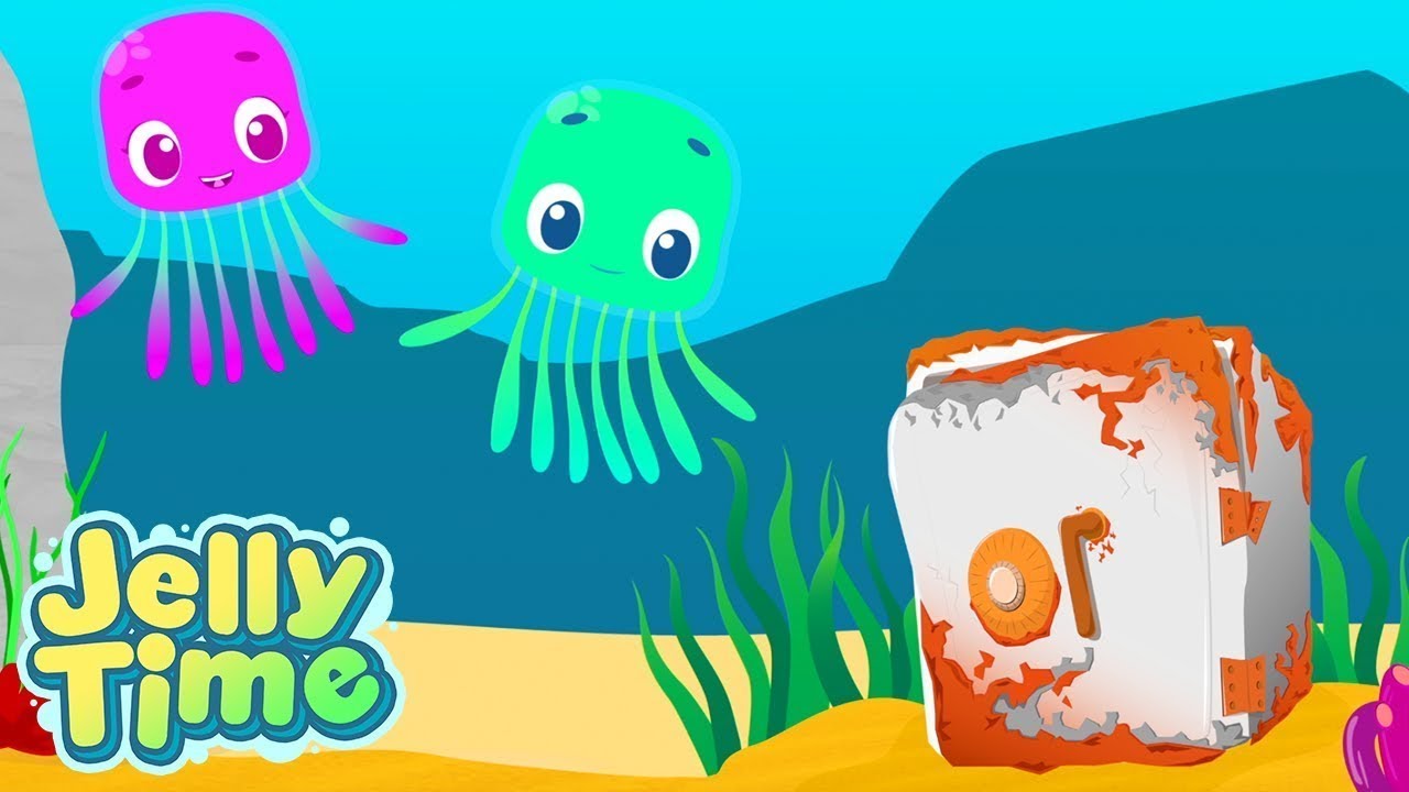 Jelly Time | Jelly Finds Treasure In A SAFE? | Underwater Adventures ...