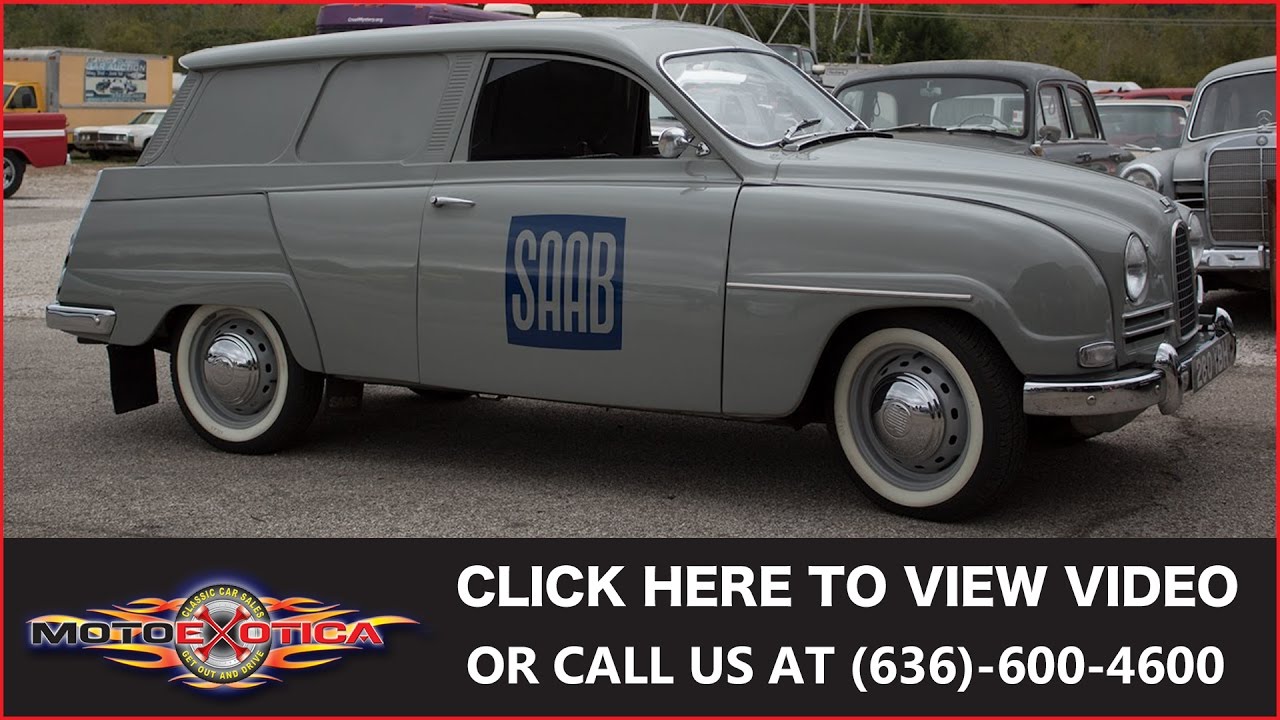 1962 Saab 95 Wagon (SOLD) - YouTube