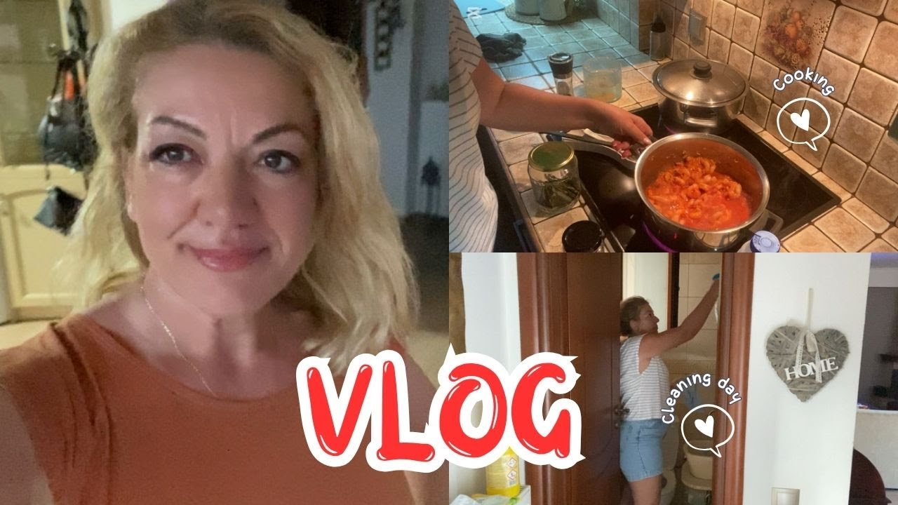 VLOG ΑΠ´ΟΛΑ #supermarkethaul #cleaning #cooking #food # ...