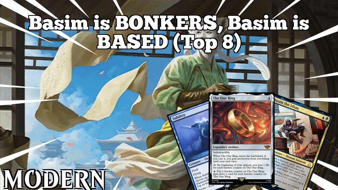 Basim is BONKERS, Basim is BASED (Top 8) | ACR Dimir Basim | Modern ...