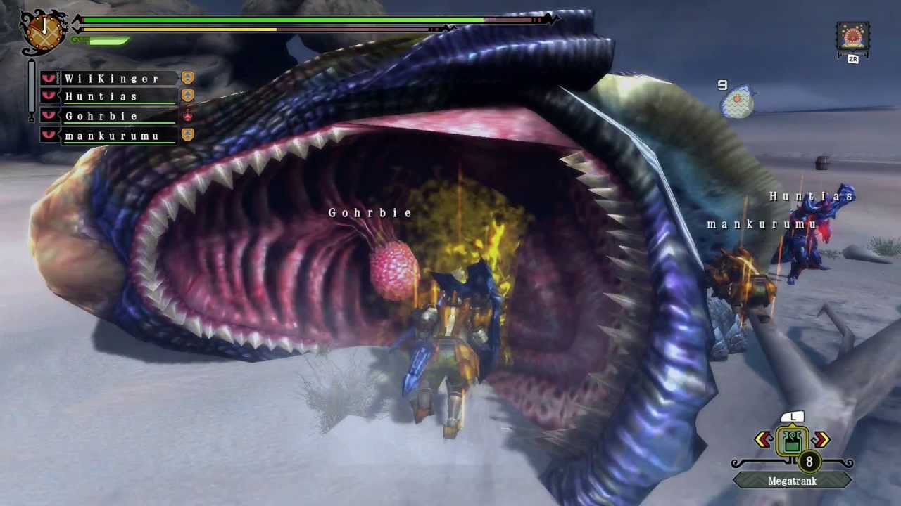 Monster Hunter Tri Ultimate HD - Nibelsnarf G Rank (Speedrun) + - YouTube