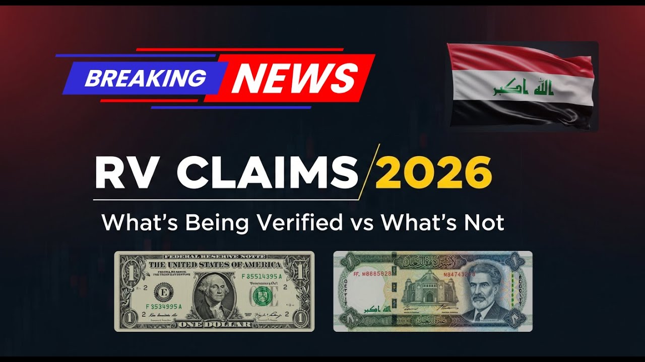 🚨 Iraqi Dinar RV Claims 2026 | What’s Being Verified vs What’s Not ...