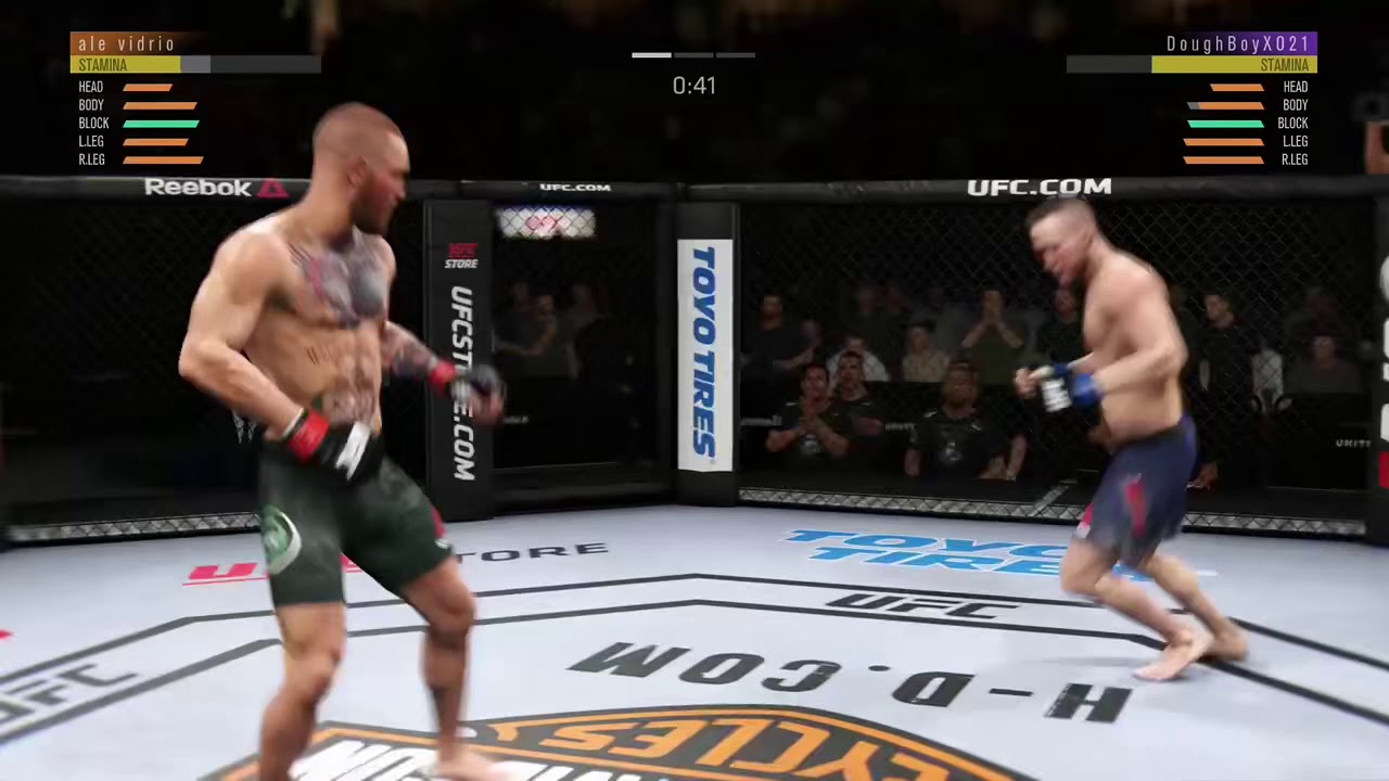 Justin Gaethji front flip knockout Ufc 3 - YouTube