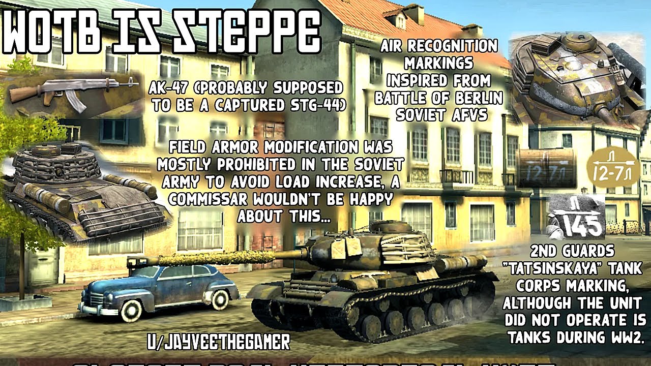 Dari Stepa Sejati ke Layar: Camo 'IS Steppe' dalam World of Tanks Blitz - YouTube